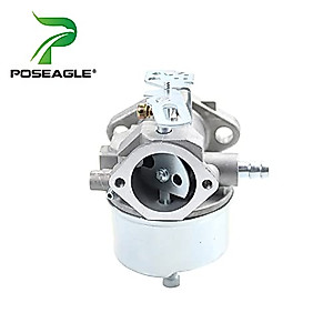 POSEAGLE 632334A Carburetor Replaces Tecumseh 632334A, 632110, 632111, 632334, 632370, 632536, 640105, 632370A for Tecumseh M70, HM80, HM100, OH358SA, OHSK110, OHSK120, OHSK125, OHSK130 Snow Engines
