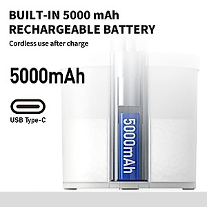 uahpet Replacement Pump for Wireless & Battery Operated Cat Water Fountain 67oz/2L Automatic Pet Water Fountain Cat Water Dispenser