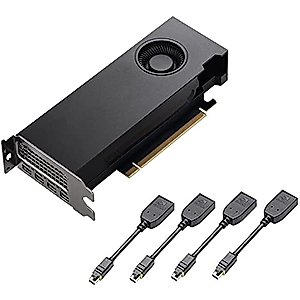 PNY RTX A2000 GDDR6 12GB Graphics Card Bulk Packaging and Accessories