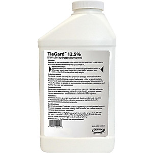TiaGard Tiamulin 12.5% Liquid Concentrate (1,000 mL) w/ Veterinary Syringe Kit - Generic for Denagard - Antibiotic Drinking Water Solution in Groups, Pens & Herds - Antibiótico Tiamulina para Cerdos