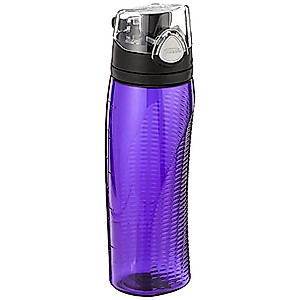 Thermos Intak 24 Ounce Hydration Bottle with Meter, Purple