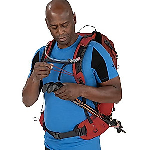 Osprey Manta 24L Men's Hiking Backpack with Hydraulics Reservoir, Black