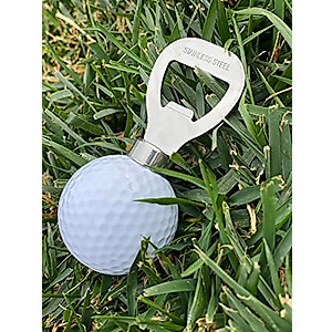 Golf Ball Bottle Opener, Perfect Golfer Gift, Gift for Dad, or Beer Lover Gift