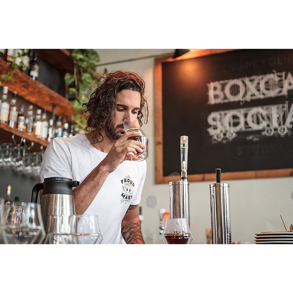 KRUVE - Excite & Inspire | Coffee Glasses | Clear | 150ml x 2