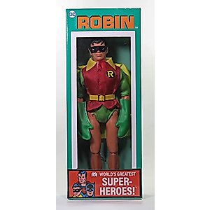 MEGO CORPORATION World's Greatest Super-Heroes 50th Anniversary Robin Action Figure, Multicolor