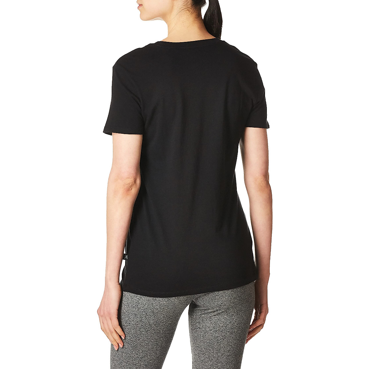 PUMA Women's Plus Size Essentials Tee, Cotton Black, 3X