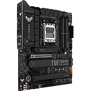 ASUS TUF Gaming X670E-PLUS WiFi 6E Socket AM5 (LGA 1718) Ryzen 7000 ATX Gaming Motherboard(16 Power Stages, PCIe® 5.0, DDR5 Memory, Four M.2 Slots,2.5 Gb LAN,USB 4, Aura RGB Lighting)