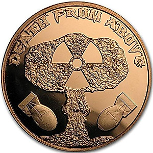1 oz .999 Pure Copper Round/Challenge Coin (Death from Above)
