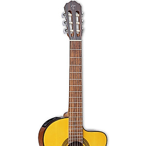 Takamine 6 String Solid-Body Electric Guitar, Right Handed, Natural (GC1CENAT),medium