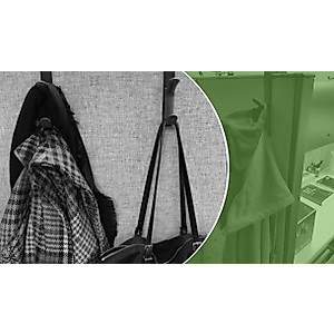 Modtek High Strength Cubicle Wall Hook (Modern Wall Hook 1 Pack)