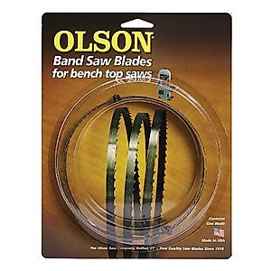 Olson Saw WB55356BL 56-1/8-Inch by 1/4 wide by 6 Teeth Per Inch Band Saw Blade
