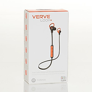 Motorola SH002A VerveLoop+ Super Light, Waterproof, Wireless Stereo Earbuds