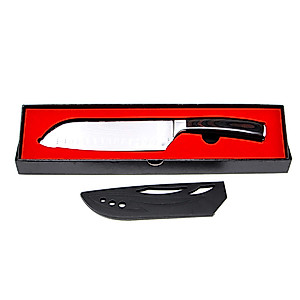 Damascus Chef Knife Set. Professional Japanese High Carbon Steel. 7Cr17mov Blade. Ergonomic comfort Woden Handle. 7 Inch