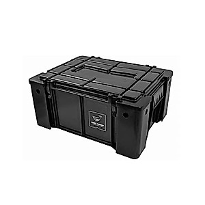 Front Runner Wolf Pack Stackable Home Storage Boxes, Impact-Resistant, Great for Storing Emergency Supply Storage, Seasonal Gear and other Household Items (Black) Capacity/Size (Single, Wolf Pack)