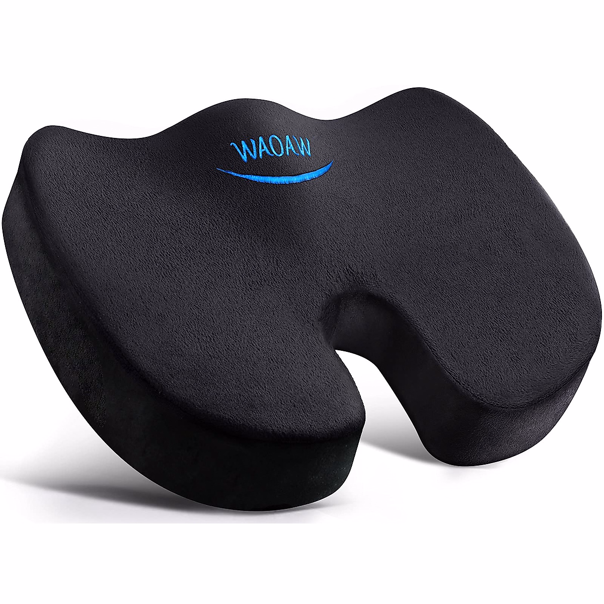 WAOAW Seat Cushion, Office Chair Cushions Butt Pillow for Long Sitting, Memory Foam Chair Pad for Back, Coccyx, Tailbone Pain Relief