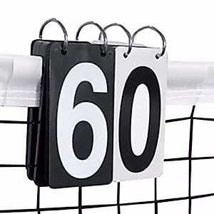 Match Tuff EZ Score (0-6) | Portable Tennis Score Keeper | EZ-FLIP | Outdoor/Indoor