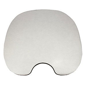 Harmony Techlift Seatpad, Grey/Black, 15” x 16” x 3/4”