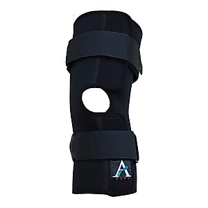 ALPS Knee Brace, Prevent or Reduce Severity of Knee Injury, Soft and Breathable, Wrap-Around with Reinforced Seams, Small Size
