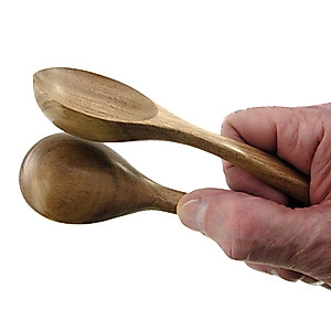 Pea Patch Akashmoni Musical Spoons, Short - w/free instruction booklet