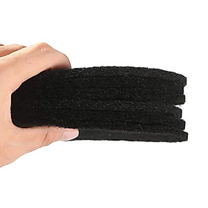 Abakoo Compost Bin Filters, 12 Packs, Activated Carbon Filters for Kitchen Compost Pail Filters Replacement for 1.6/1.8 Gallon Compost bin, 8.45 Inches, 6mm Thickness