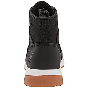 Carhartt mens Force 5" Lightweight Sneaker Nano Comp Toe Ankle Boot, Black Textile, 13 US