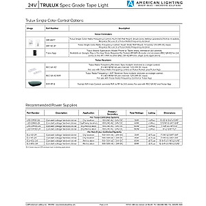 TRULUX SPTL-WH-13-MASTER SPTL-WH-13 IP54 Spec Grade LED Tape Light Reel, Reel-13.1ft, White 4000K