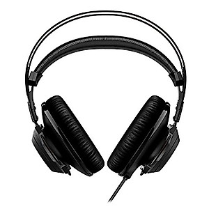 HyperX Cloud Revolver - Gaming Headset with HyperX 7.1 Surround Sound, Signature Memory Foam, Premium Leatherette, Steel Frame, Detachable Noise-Cancellation Microphone
