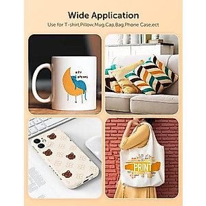 Hiipoo Sublimation Ink for EcoTank Supertank Inkjet Printer ET-2400 ET-2720 ET-2760 ET-2800 ET-2803 ET-2830 ET-4800 ET-3760 ET-2850 ET-7720 ET-15000 /Upgrade Version/Offer Free ICC Printing