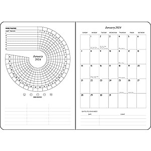 STAR WARS by Thomas Kinkade Studios 12-Month 2024 Monthly/Weekly Planner Calendar