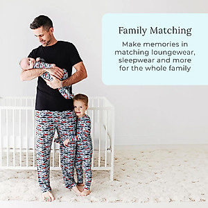 Posh Peanut Viscose from Bamboo Baby Pajamas & 2 Way Zipper Sleepers with Designer Footie Grips - All-Day Baby Clothes or PJs (6-9 Months) Safari Animals