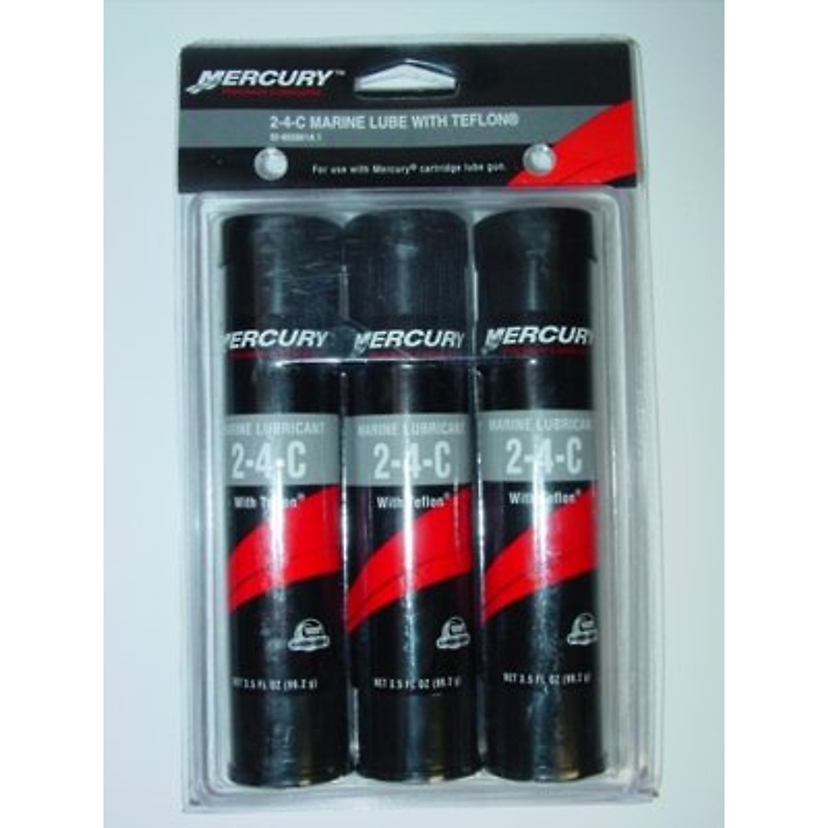 Mercury 2-4-C Marine Lubricant Cartridges 92-802861A 1