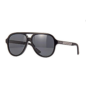 Gucci GG0688S - 001 Sunglasses Black w/Grey lens 59mm