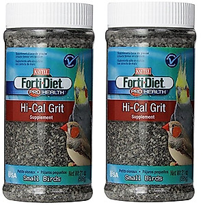 Kaytee Forti-Diet Pro Health Hi-Calcium Grit for Small Birds, 21-oz jar (42oz)