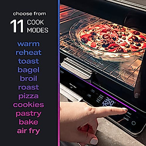 GE Profile Smart Oven with No Preheat ӏ 11-in-1 Countertop Oven ӏ Large-Capacity Countertop Oven ӏ Black