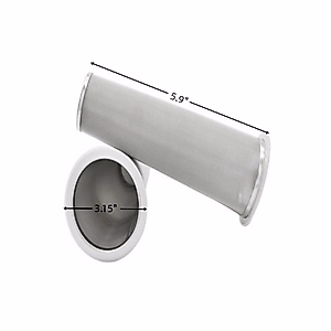 Cold Brew Coffee Filter for Wide Mouth Mason Jar, Food Grade 304 Stainless Steel, Ultra Fine Mesh, Iced Tea Maker, Cold Brew Coffee Maker, for snarky tea cold brew kit