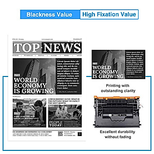 TRUE IMAGE Compatible Toner Cartridge Replacement for HP 37A CF237A 37X Work with Enterprise M607n M608dn M609 M608n M607dn M608x M609x MFP M632 M631 M631h M633fh Printer (Black, 1-Pack)