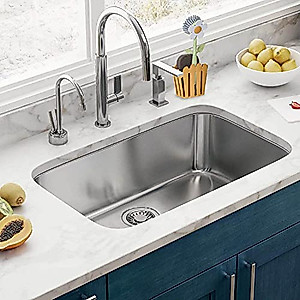 Vigar Florganic 3-piece Sink Caddy Set, Eco-friendly Daisy-shaped Dish Brush, Sponge and Fence-shaped Holder with Suction Cup, Orange