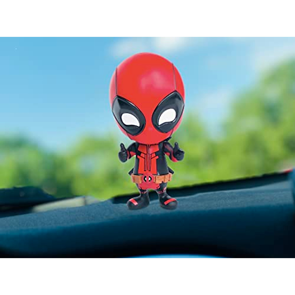 ITUBLE Car Bobblehead Dashboard Decorations Accessories Interior for Men Women, Bobbleheads for Car Dashboard Anime Bobble Head Collections Figure for Car Dash Board Office Desk (C2)