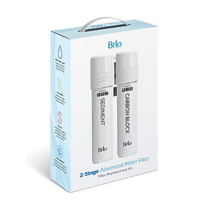 Brio 2 Stage Water Cooler Filter Replacement Kit - for Models with "UVF2" - 1500 Gallons