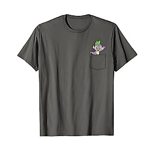 My Little Pony: Friendship Is Magic Spike Dragon Pocket T-Shirt