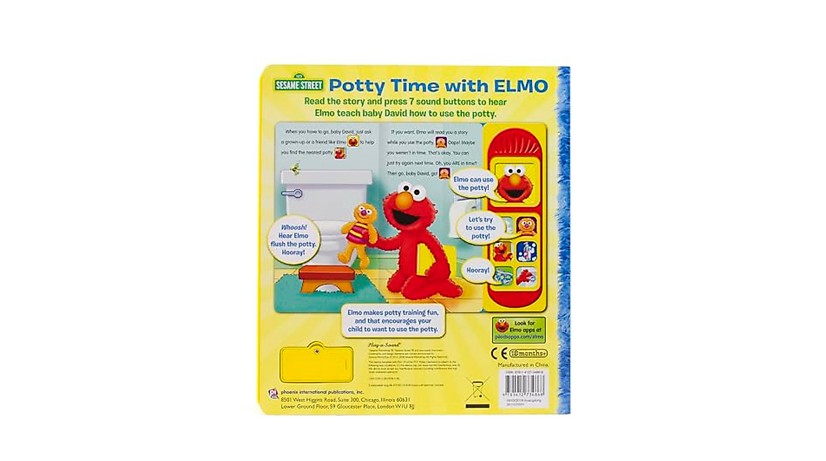Potty Time with Elmo: Fun Sound Book for Kids