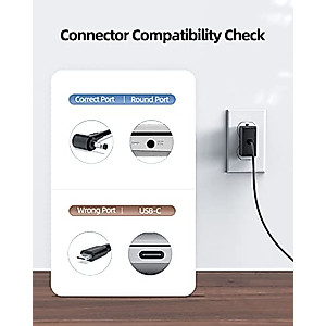 AC Charger Fit for Asus L210MA L210M L210 L510MA L510M L510 L410MA L410M L410 R540SA R540S R540LA R540L R540NA R540N R540 R515M R515 R541U R541N R541 R420M R416S Laptop Power Supply Cord