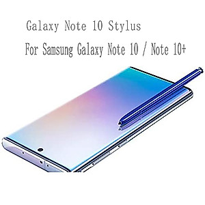 Galaxy Note 10 Stylus Pen Replacement for Samsung Galaxy Note 10 Note 10 Plus Note 10+ 5G S Pen(Without Bluetooth) (Aura Glow Silver)