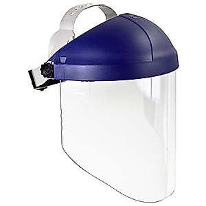 3M Ratchet Headgear H8A, 82782-00000, with 3M Clear Propionate Faceshield W96