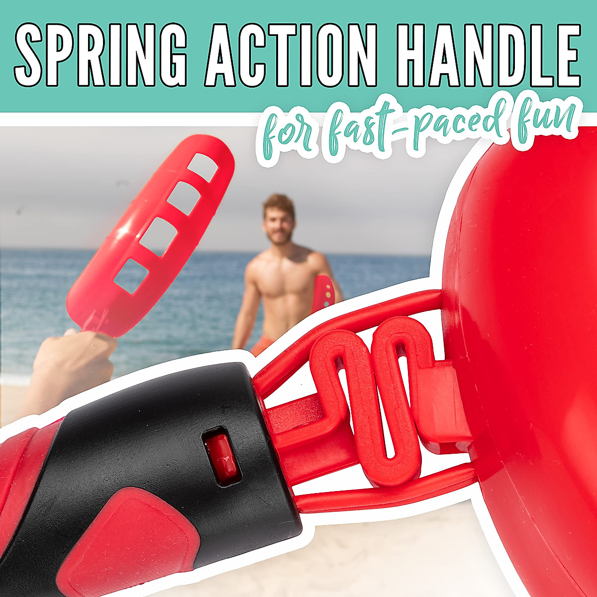 Franklin Sports Flip Toss Spring Grip