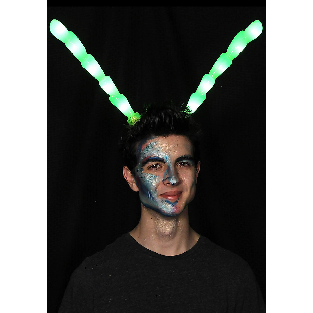 elope Green Light-Up Insect Bug Antennae Costume Headband for Adults and Teens