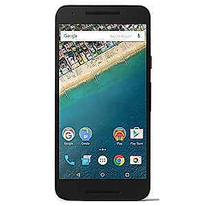 LG Nexus 5X Unlocked Smart Phone, 5.2" Ice Blue, 16GB Storage, US Warranty
