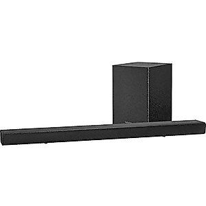 INSIGNIA NS-SBAR21F20-2.1-Channel 80W Soundbar System with Wireless Subwoofer - Black