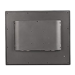 HUNSN 17 Inch TFT SXGA LED IP65 Industrial Panel PC, 10 Point Projected Capacitive Touch Screen, Intel J1800, Windows 11 or Linux Ubuntu, PW22, VGA, 4 x USB, LAN, 3 x COM, 8G RAM, 128G SSD