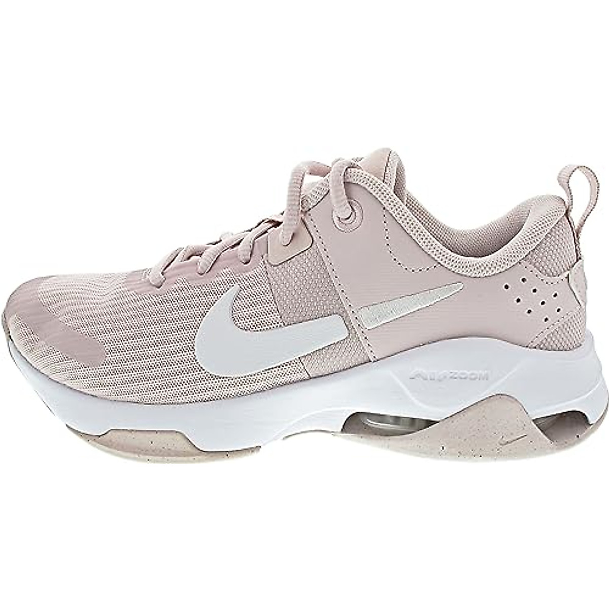 Nike Women's Low-Top Sneakers, Barely Pink, White, diffused Taupe, 9